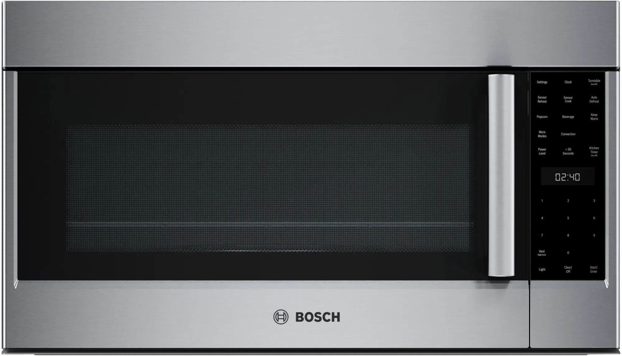 BOSCH Benchmark 30" Convection Over-the-Range Microwave with Sensor ...
