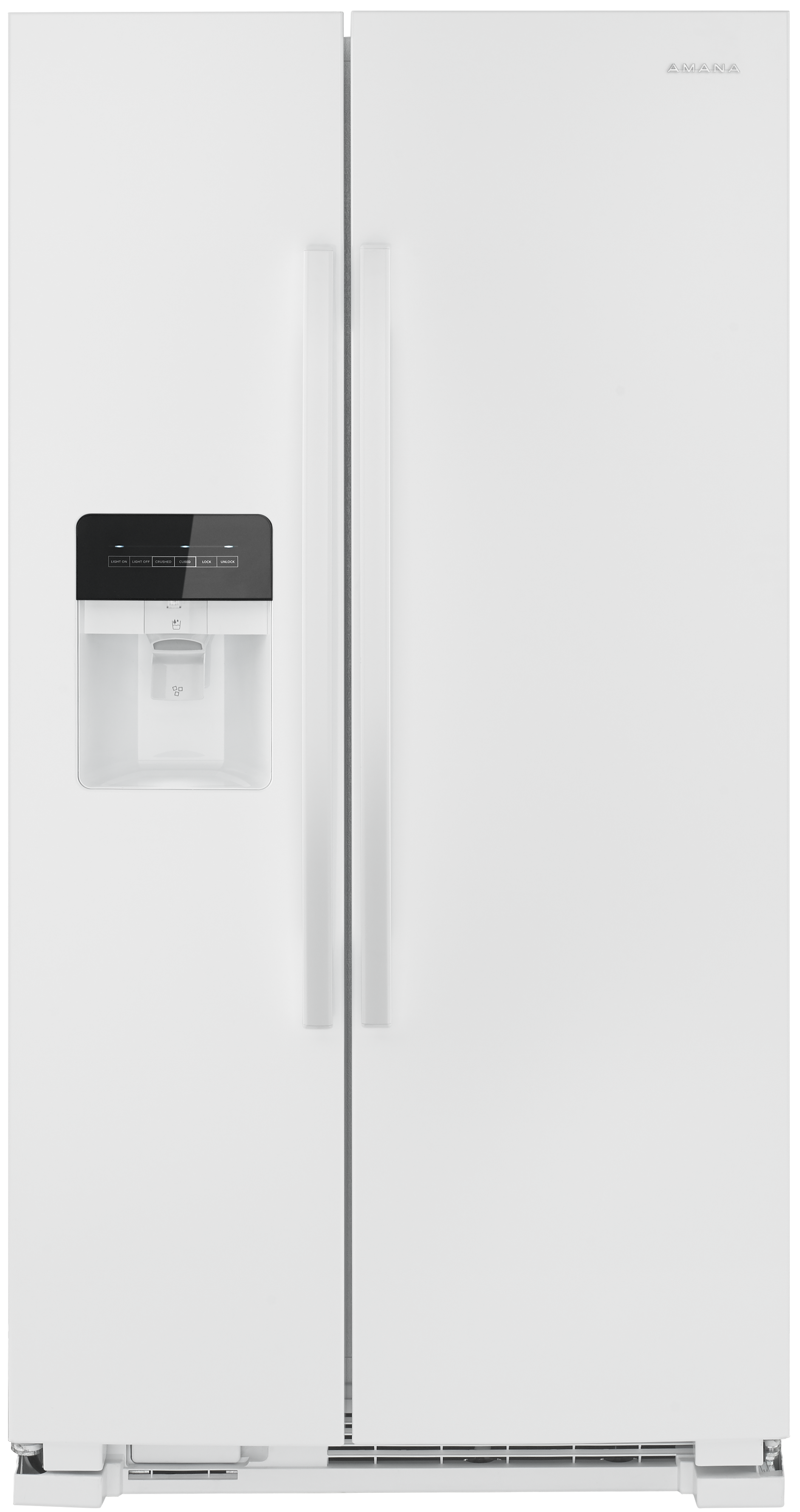 Amana 36" Side-by-Side Fridge, Dual Pad Ice/Water – ASI2575GRW