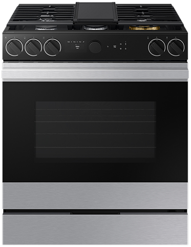 SAMSUNG 6.0 cu. ft. Smart Gas Range, Smart Oven Camera – NSG6DG8700SR
