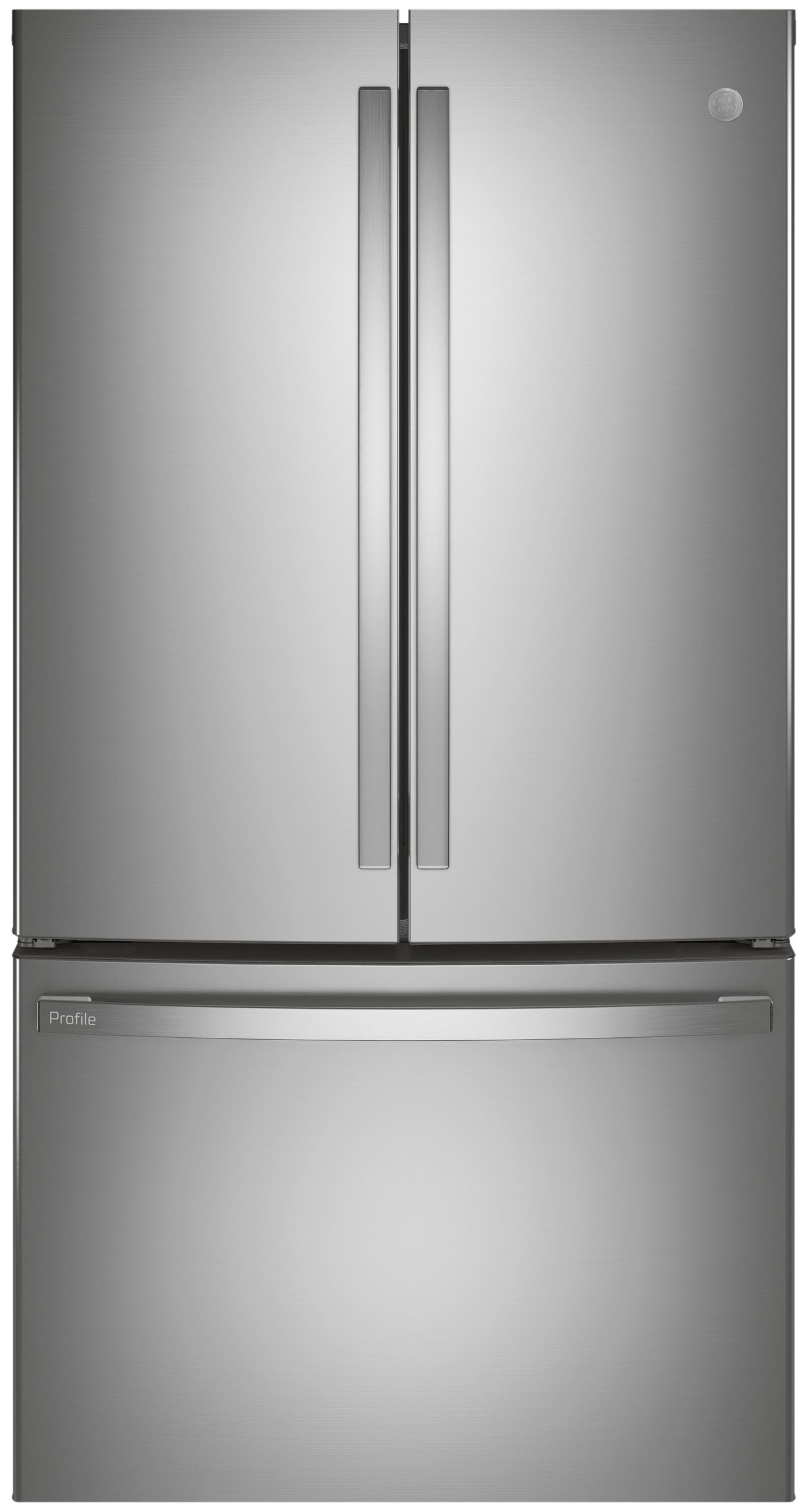 GE Profile 23.1 Cu. Ft. Counter Depth French Door Fridge, ENERGY STAR ...