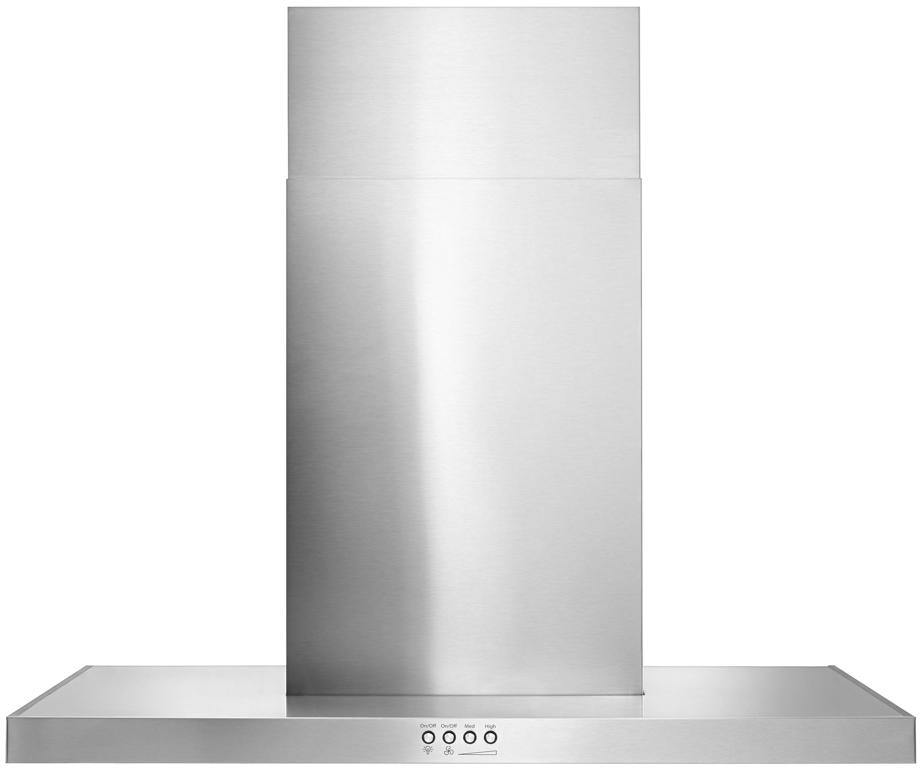 Whirlpool 30" Wall Mount Range Hood, 400 CFM, LED Lighting – WVW57UC0FS