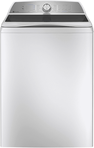 GE Profile 4.9 cu. ft. Washer, Smarter Wash, FlexDispense – PTW605BSRWS