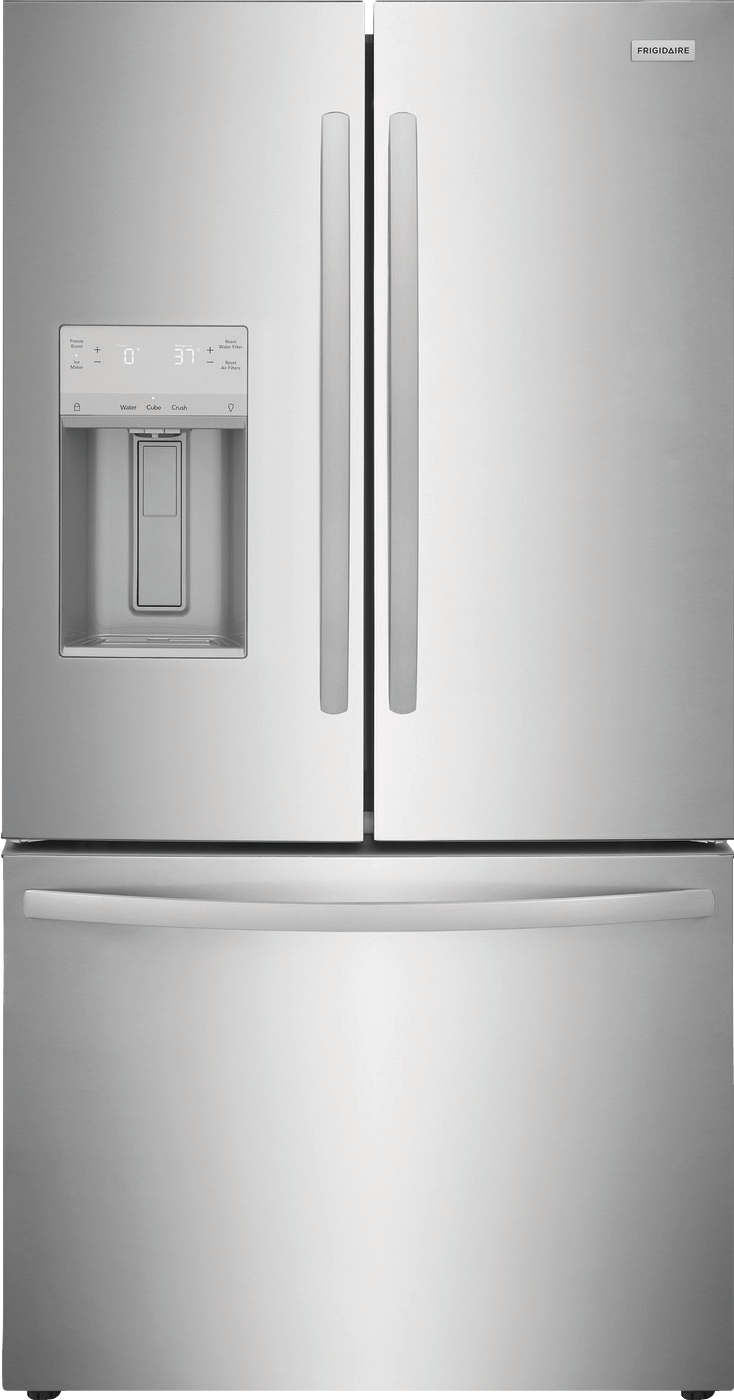 Frigidaire 22.6 Cu. Ft. Counter-Depth French Door Fridge, Dual Ice ...