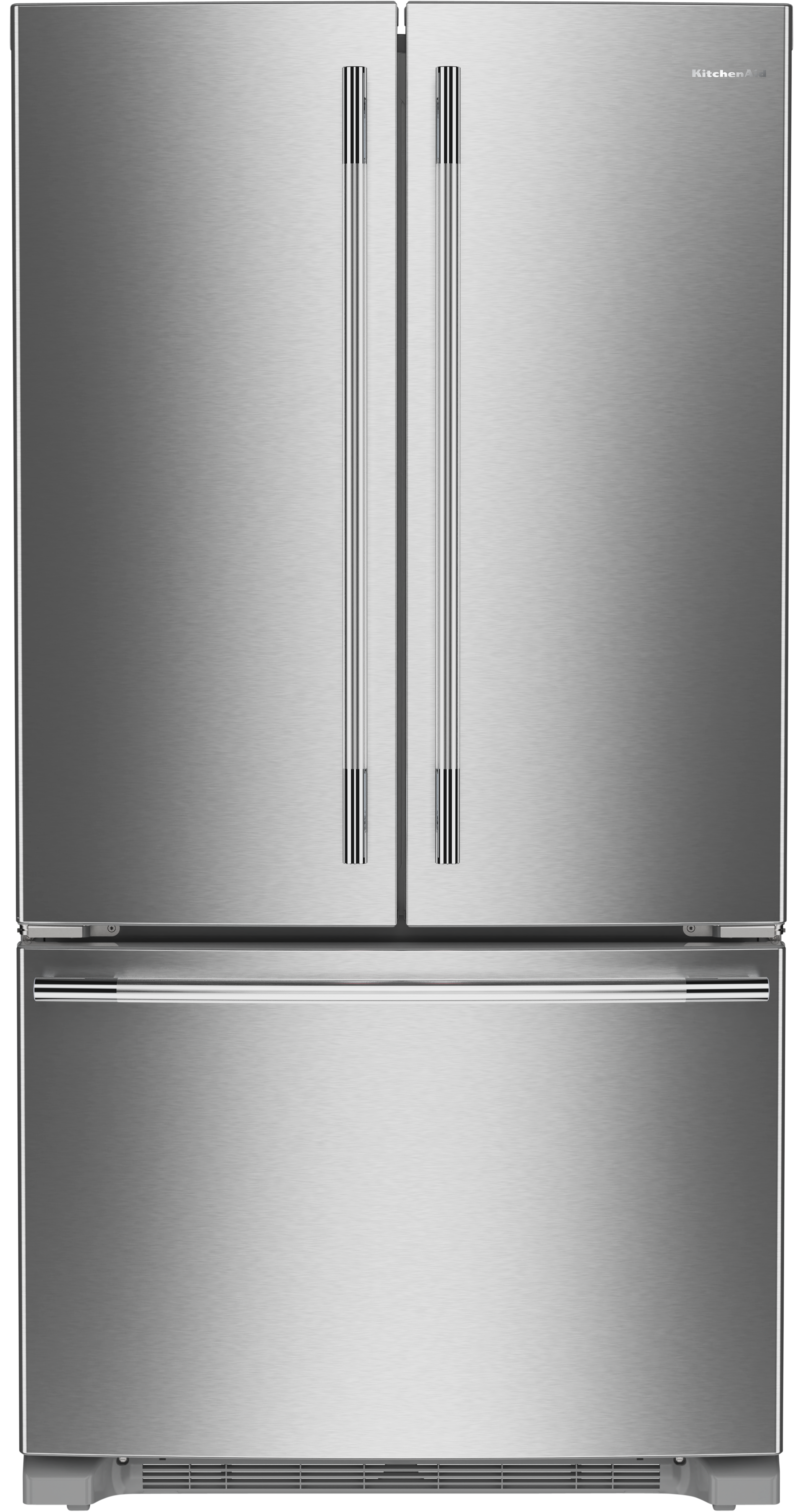 KitchenAid 36" Counter-Depth French Door Fridge, 20 Cu. Ft. – KRFC136SPS