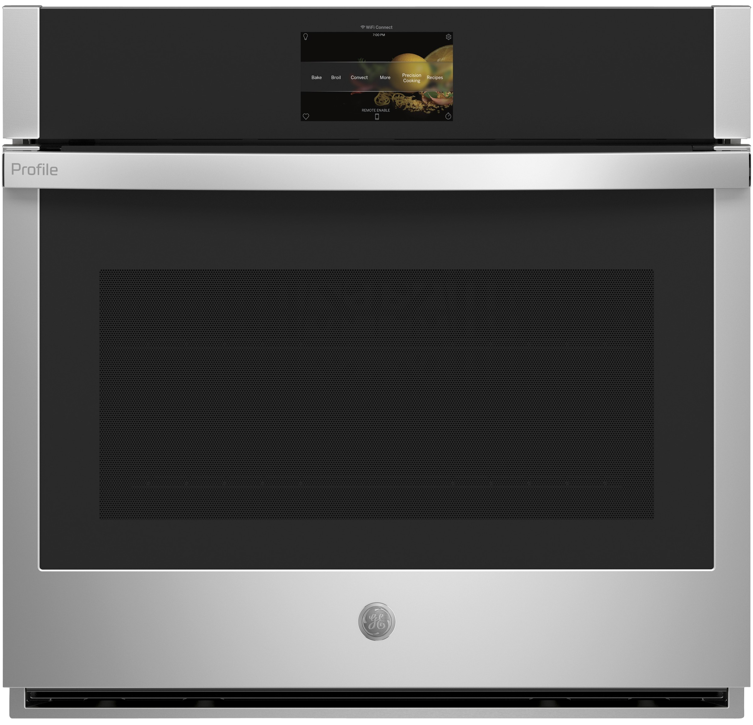 GE Profile 30" Smart Electric Wall Oven, Convection, Self Clean ...