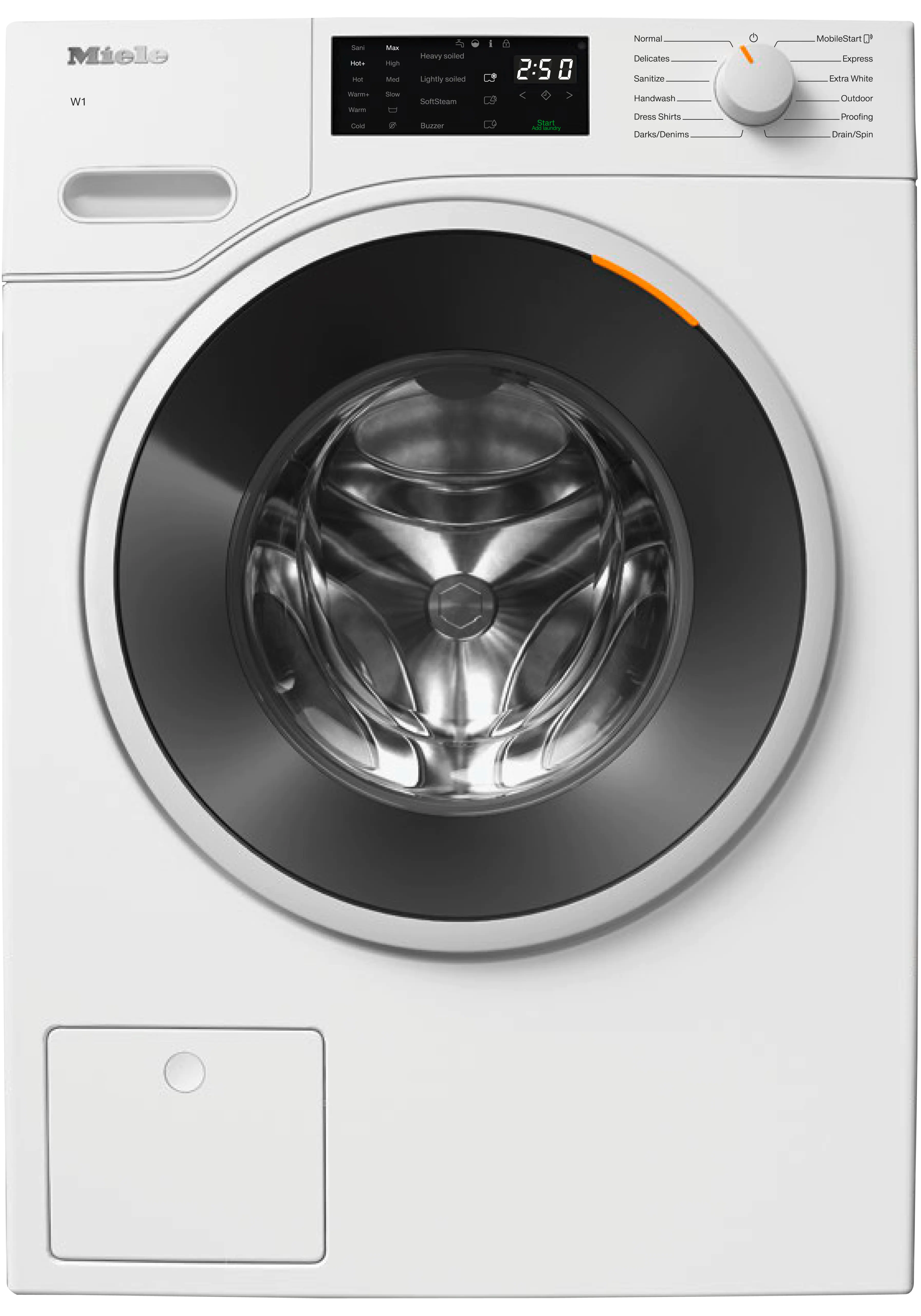 Miele 24" Front Load Washer, 11 Programs, Water Protection – WWD160WCS