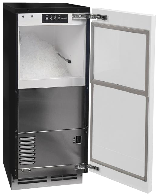 U-Line 15" Nugget Ice Machine, LED, Reversible Door – URNP115IS01A