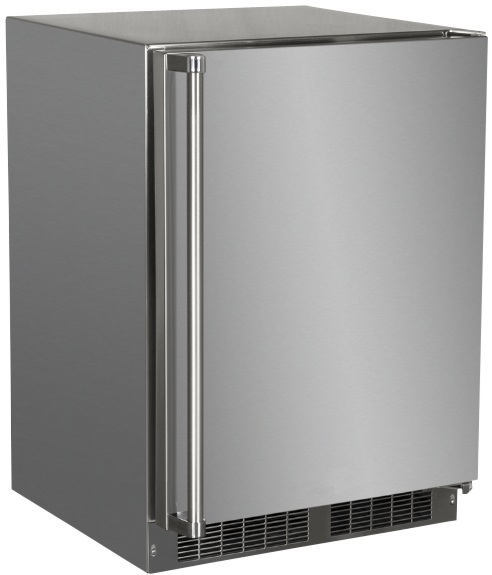 MARVEL 24" Built-In Outdoor Fridge/Freezer, 4.9 Cu. Ft. – MORF224SS31A
