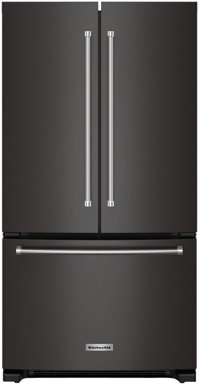 KitchenAid 36" Counter-Depth French Door Fridge, Ice Maker, LED ...