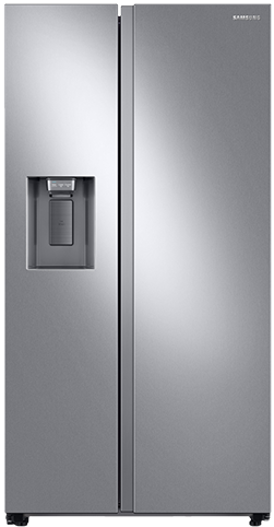 Samsung 36" 22 cu. ft. Smart Side by Side Fridge, Bixby – RS22T5201SR