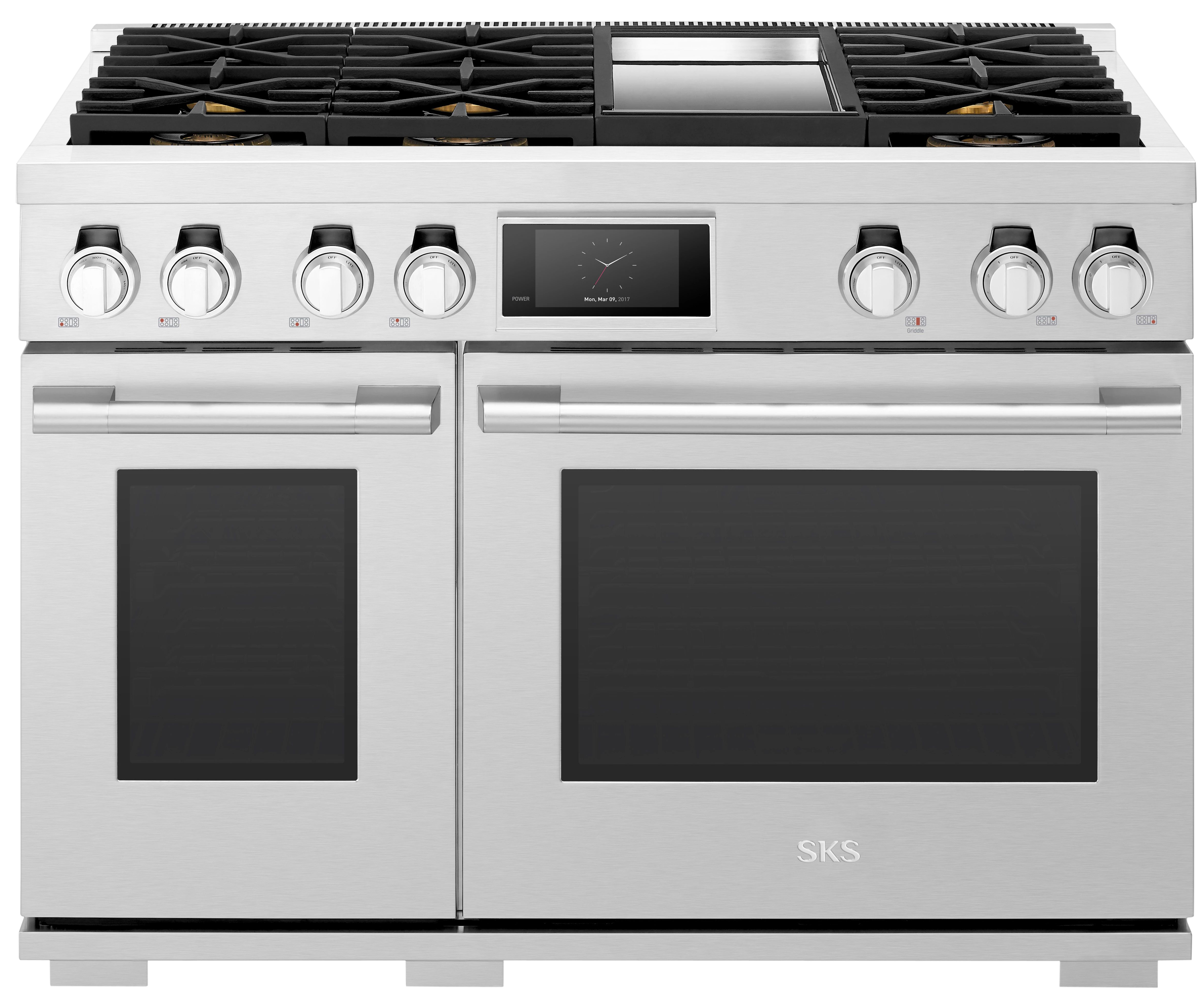 Signature Kitchen Suite 48" Gas Pro Range, Griddle – SKSGR480GS